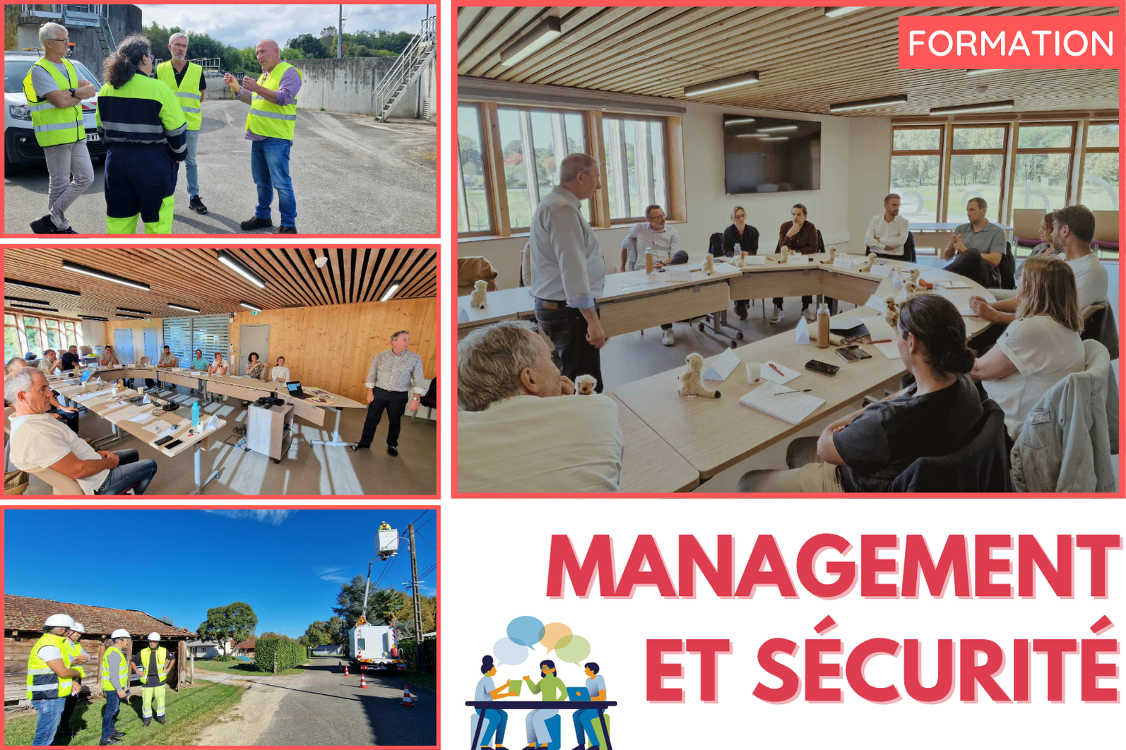 SECURITE : UNE FORMATION PARTICIPATIVE POUR LES CHEFS DE SERVICE - SYDEC40